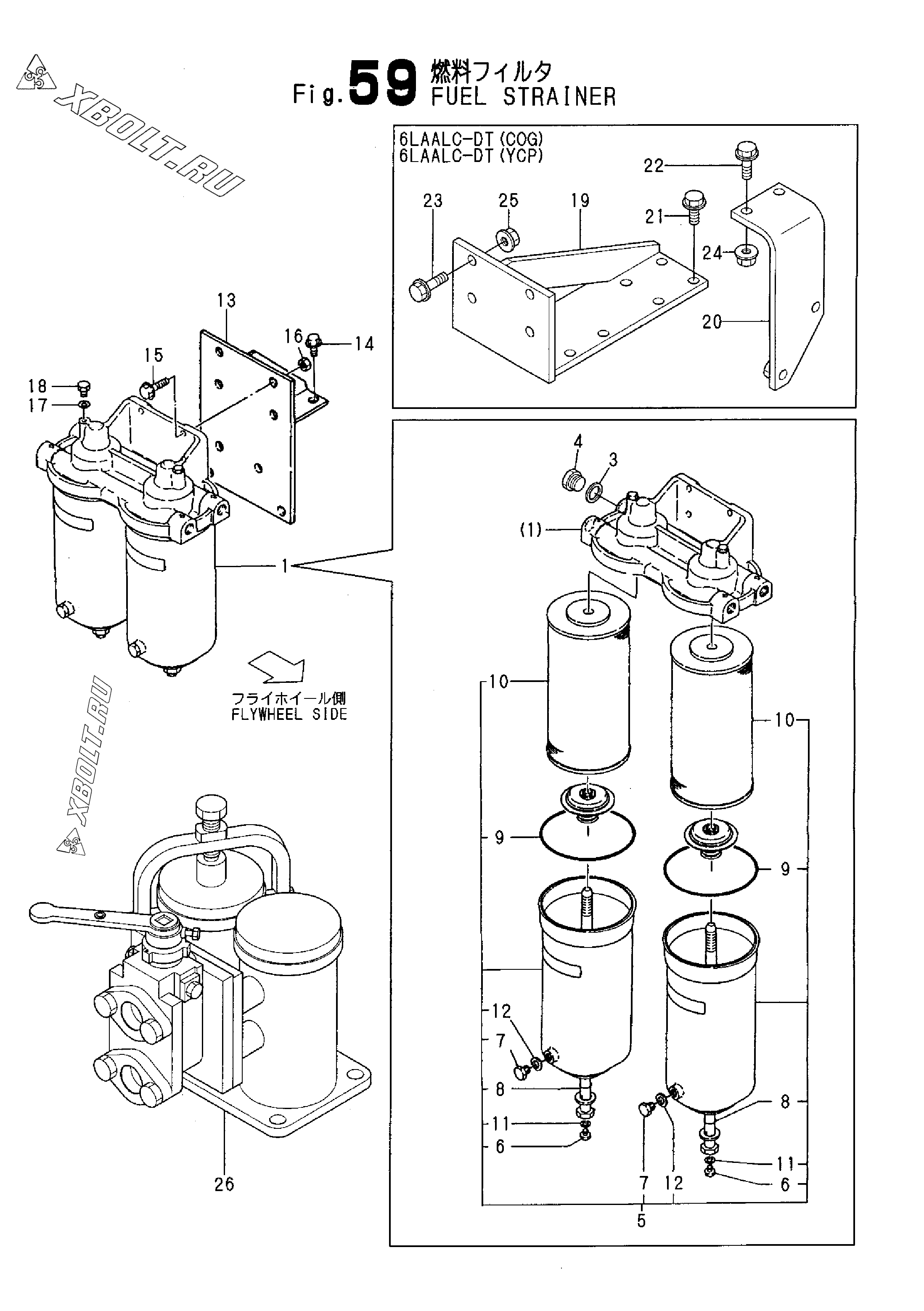 Купить запчасть 41650-550830 от производителя YANMAR — XBOLT.RU