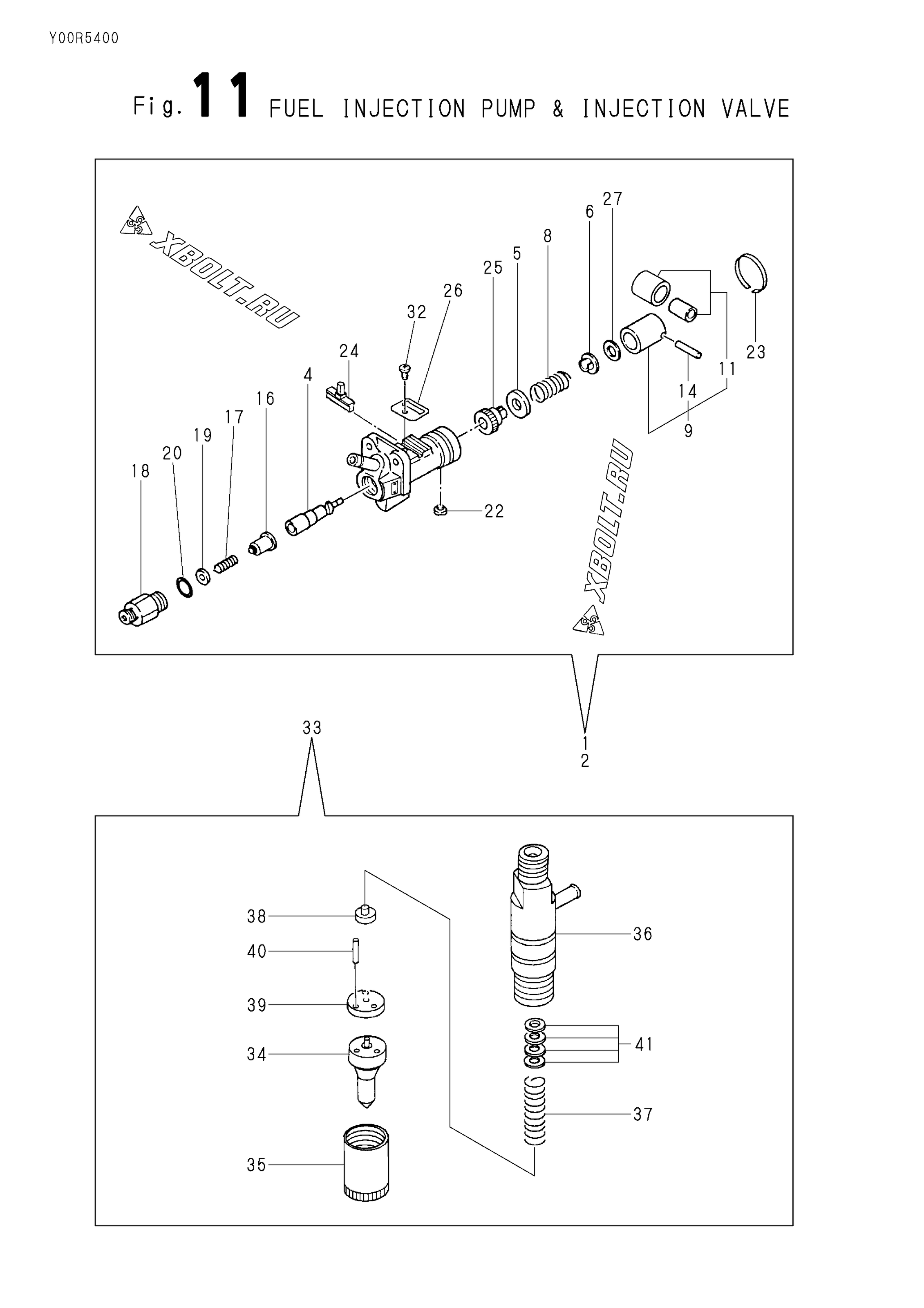 Топливный насос высокого давления (тнвд) двигателя Yanmar TF70-1 — XBOLT.RU